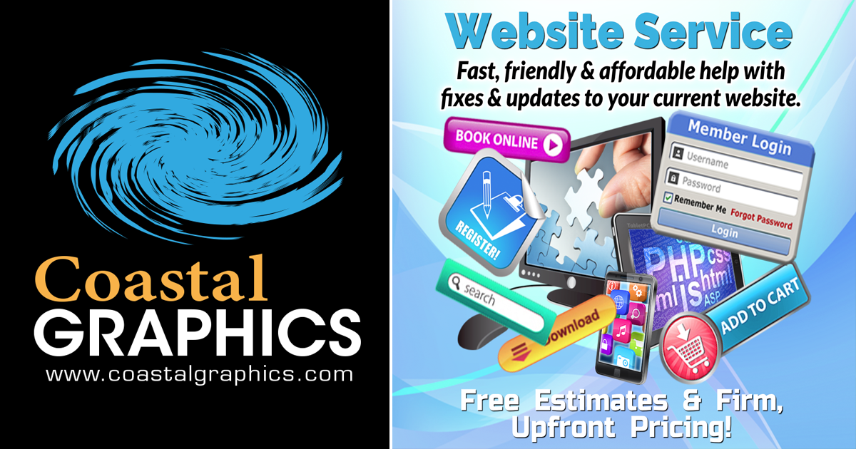 Website Help & Website Programming • Coastal Graphics LLC